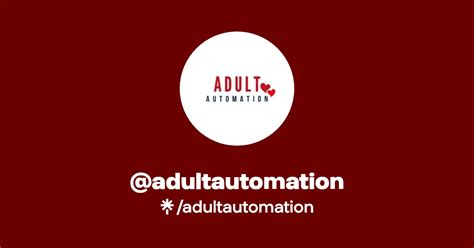 Adultautomation Linktree