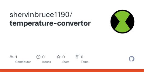 GitHub Shervinbruce1190 Temperature Convertor