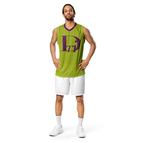 Dti Charteuse Recycled Unisex Basketball Jersey Descendants Of The Island