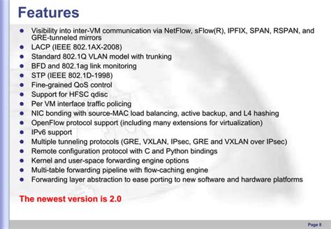 the basic introduction of open vswitch