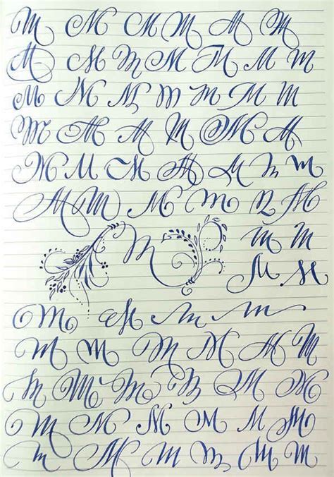 Английский алфавит буква M фото Руководство по леттерингу Надписи