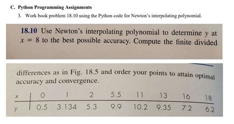 Solved C Python Programming Assignments Work Book Chegg