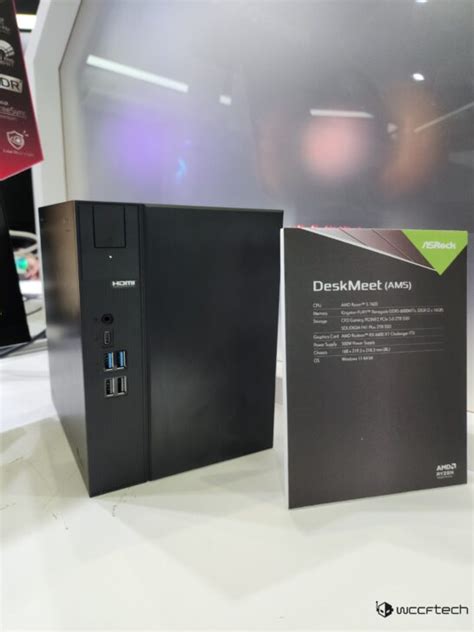 ASRock DeskMeet DeskSlim AM Mini PCs Revealed X Motherboards Designed For Next Gen AMD