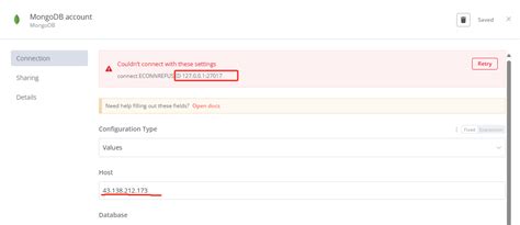Mongodb Connection Issues Questions N8n Community