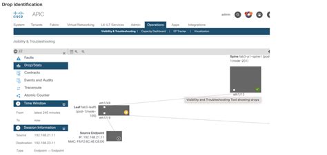 How To Capture Packet From One Epg To Other Epg Server In Cisco Aci