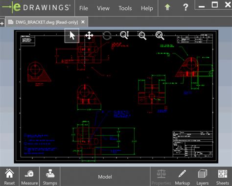 EDrawings Is A Free DWG Viewer Alternative To DraftSight