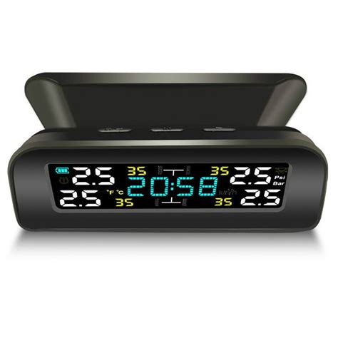 Paparan Jam Monitor Tekanan Tayar Letakan Luar Segala Automotif Model