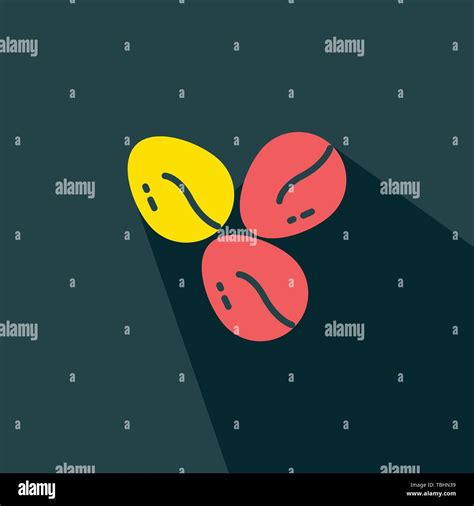 Tree Seed Vector Flat Icon Stock Vector Image And Art Alamy
