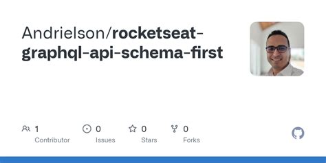 Github Andrielsonrocketseat Graphql Api Schema First