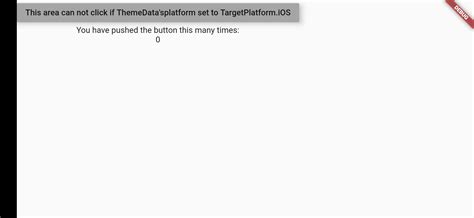 TargetPlatform IOS On Android Landscape Full Screen Mode Cause Top Area Can Not Be Click Issue