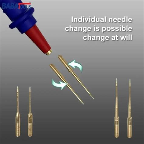 Baba B 002 Multimeter Probe Soft Silicone Cable Extra Copper Niddle Test Pen For Multimeter At