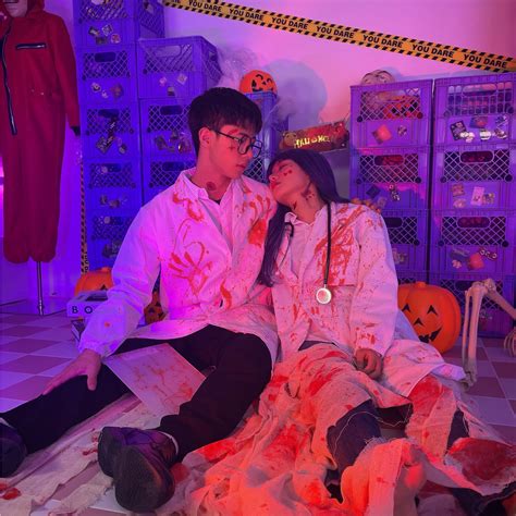 할로윈 좀비 의사 코스튬 졸사컨셉 성인 남자 여자 코스프레 2sizes 에이블리