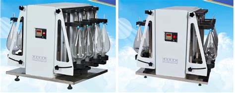 Double Sided Vertical Shaker Separatory Funnel Liquid Shaking 6 Samples