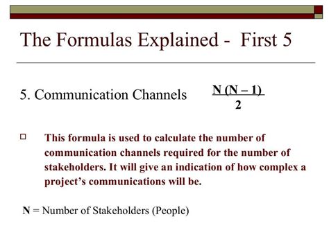 Learning Pmp Formulas The Easy Way Artofit