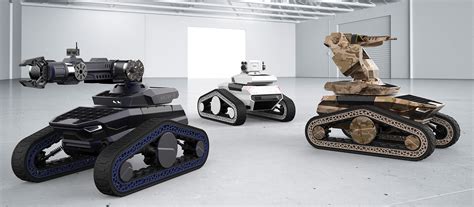 Hazar D Autonomous Tactical Robot On Behance