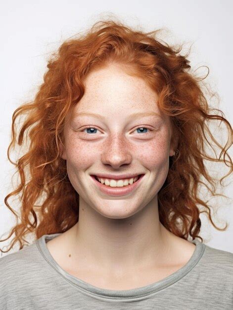 Premium Photo Girl Face With Detailed Skin Texture