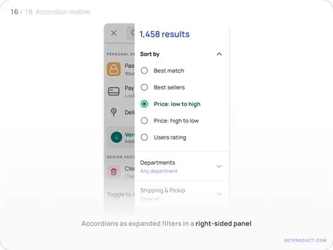 Accordion Ui Design Navigation Drawer By Roman Kamushken For Setproduct On Dribbble