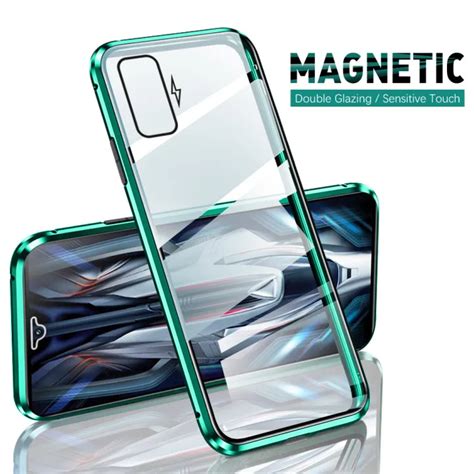 360 แมเหลกโลหะสำหรบ Xiaomi Poco F4 GT 5G สองดาน Temperted สำหรบ Xiaomi Poko Poco F4 Gt