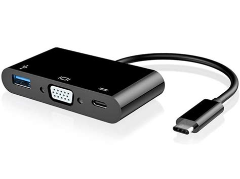 Bvg Hub Usb Type C To Vga Type C Adapter Cable Propaudio