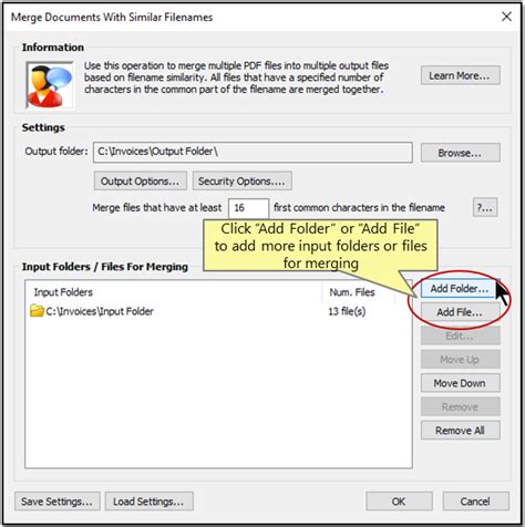 Merging PDF Documents With Similar File Names