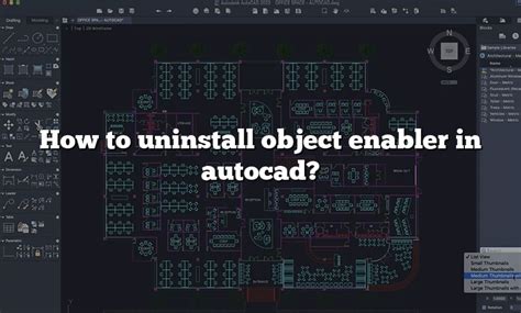 How To Uninstall Object Enabler In Autocad