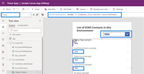 Filtering Dynamics 365 Ce In Canvas Apps With Option Sets Tutorial
