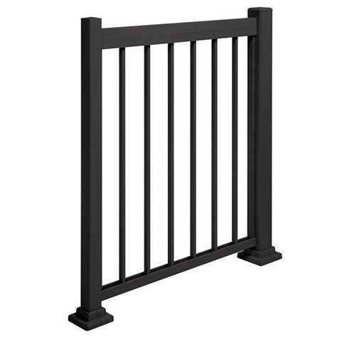 Kool Ray 2000 Series 36 X 59 In Aluminum Black Railing R2013659 Rona