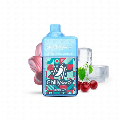 Pod Descártavel Chilly Beats Replay 10000 Puffs 5 Halls Black