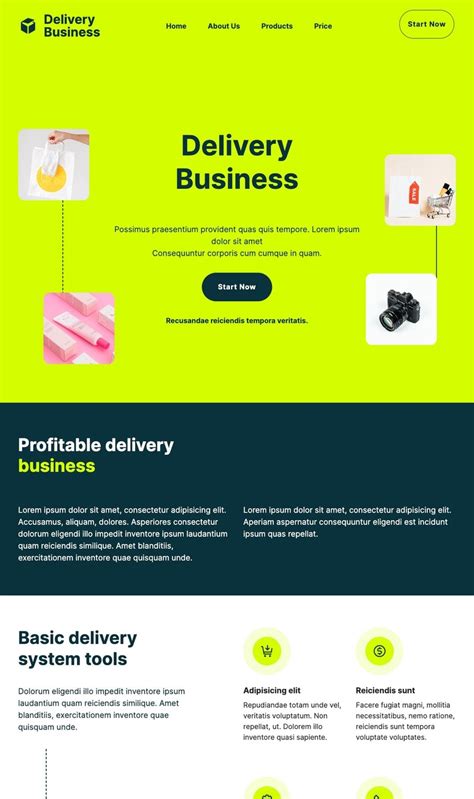 HTML Homepage Templates Examples And Codes Generate With AI