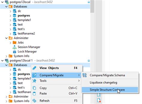Simple Structure Compare Requiring Pgagentpgajob · Issue 18066