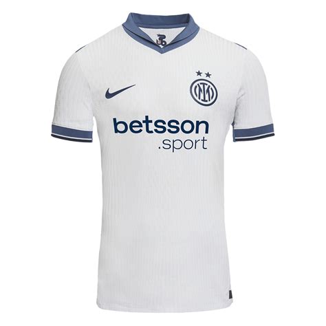 Camiseta Auténtica Inter de Milán 2024 25 Segunda Equipación Visitante