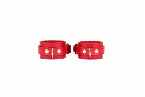 Buy Bdsm Leather Bondage Set Ankle Cuffs Thigh Cuffs And Two Medium