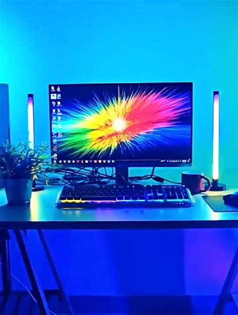 Wholesale Rgb Pickup Music Lamp Computer Desktop Decoration Usb Colorful Music Voice Controlled