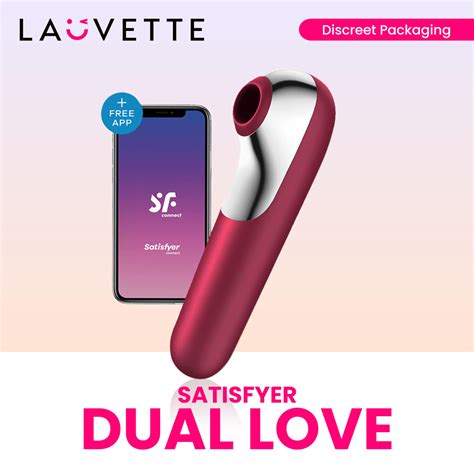 Satisfyer Dual Love - Clit Sucker and Vibrator | Shopee Philippines