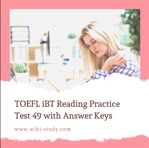 TOEFL IBT Reading Practice Test 49 From The Official Guide To The TOEFL