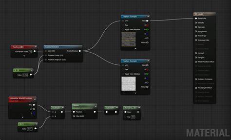 Процедурная текстура асфальта в unreal engine 5 22 09 23 14 33 Пикабу