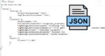 JSON 파일을 여는 방법