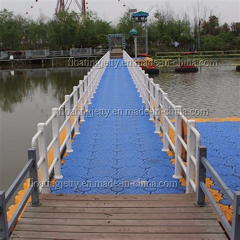 Hdpe Plastic Modular Floating Pontoon Bridge For Modular Floating Pontoon Supplier In China