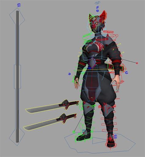 Rig Animation D Model TurboSquid
