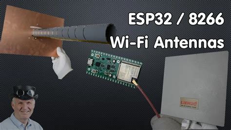 292 Wi Fi Antennas With Gain And Esp32 Long Range Mode Part2 Youtube