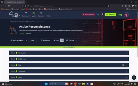 abinesh elangovan on linkedin cybersecurity active tryhackme infosec