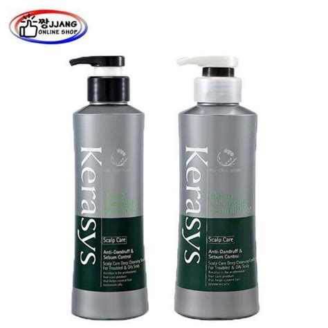 Aekyung Kerasys Deep Cleansing Scalp Care Shampoo Conditioner 600ml Lazada Ph