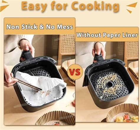 Airfryer Bak Stuks Airfryer Schaal Bakpapier Airfryer Bakvorm