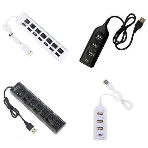Plug In Usb 2 0 Multi Hub Adapter Splitter Expansi Vicedeal