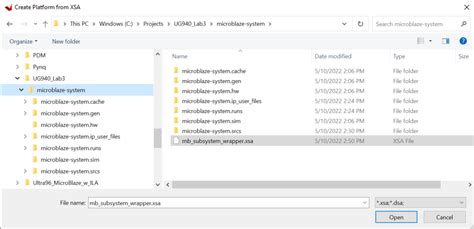 Programming An Embedded Microblaze Processor — Embedded Design Tutorials 20221 Documentation