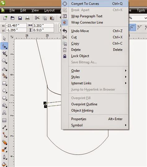 fungsi interactive mesh fill tool di coreldraw kelas desain belajar