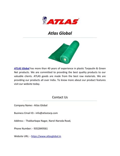 Ppt Atlas Global Powerpoint Presentation Free Download Id11894426