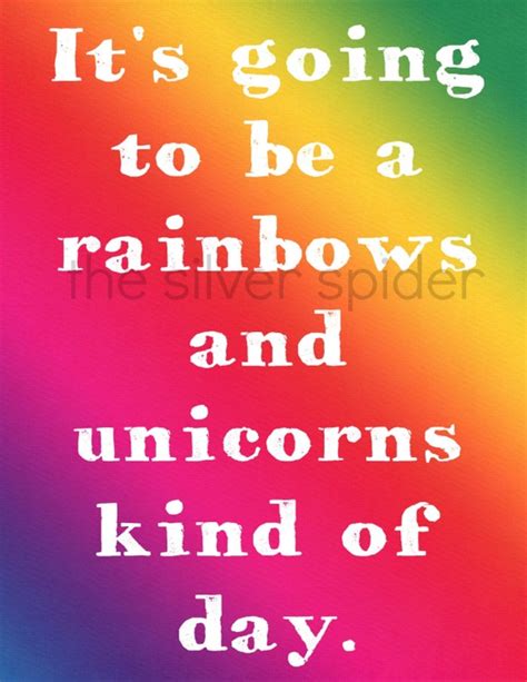 Items Similar To Its Going To Be A Rainbows And Unicorns Kind Of Day