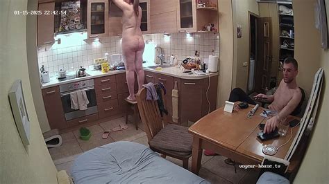 Watch Naked Girl Magnolia Reordering Kitchen Naked People
