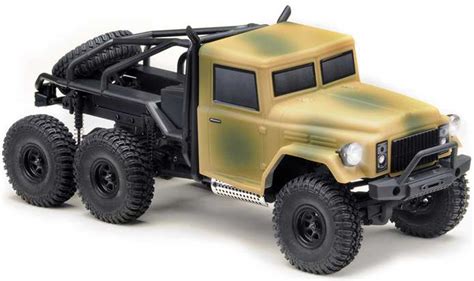 ABSIMA 1 18 Micro Crawler 6x6 US Trial Truck Camouflage RTR